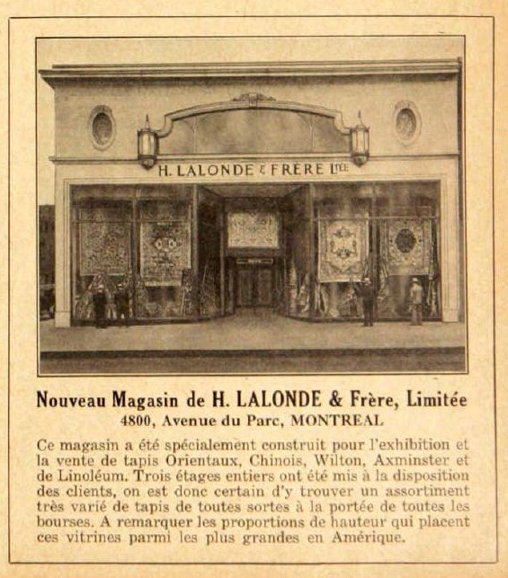 H. Lalonde & Frère – Mémoire du Mile End
